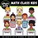 Math Kids Bundle Clip Art Educational Clips Math Clip Art Instant ...