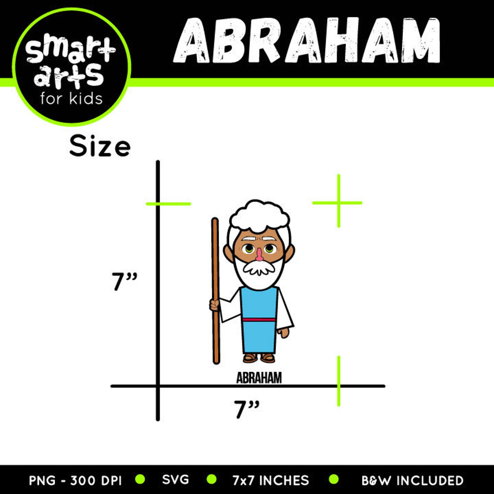 Abraham Clip Art - Bible Based - Bible Characters - Abraham - Bible ...