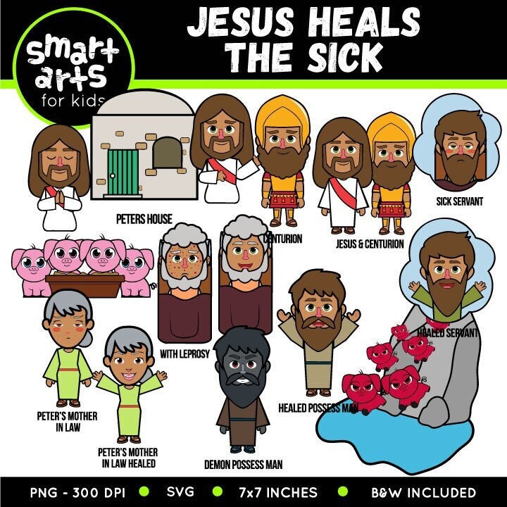 Religious Healing Clip Art