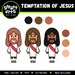 The Temptation of Jesus Clipart - Bible Based - Bible Characters - SVG ...