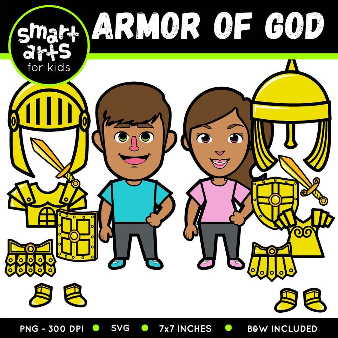 Armor of God Clip Art - Bible Based - Gods Word - Armor Clipart - Bible ...