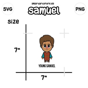 Samuel Clip Art- Bible Based - Bible Characters - VBS - Instant ...