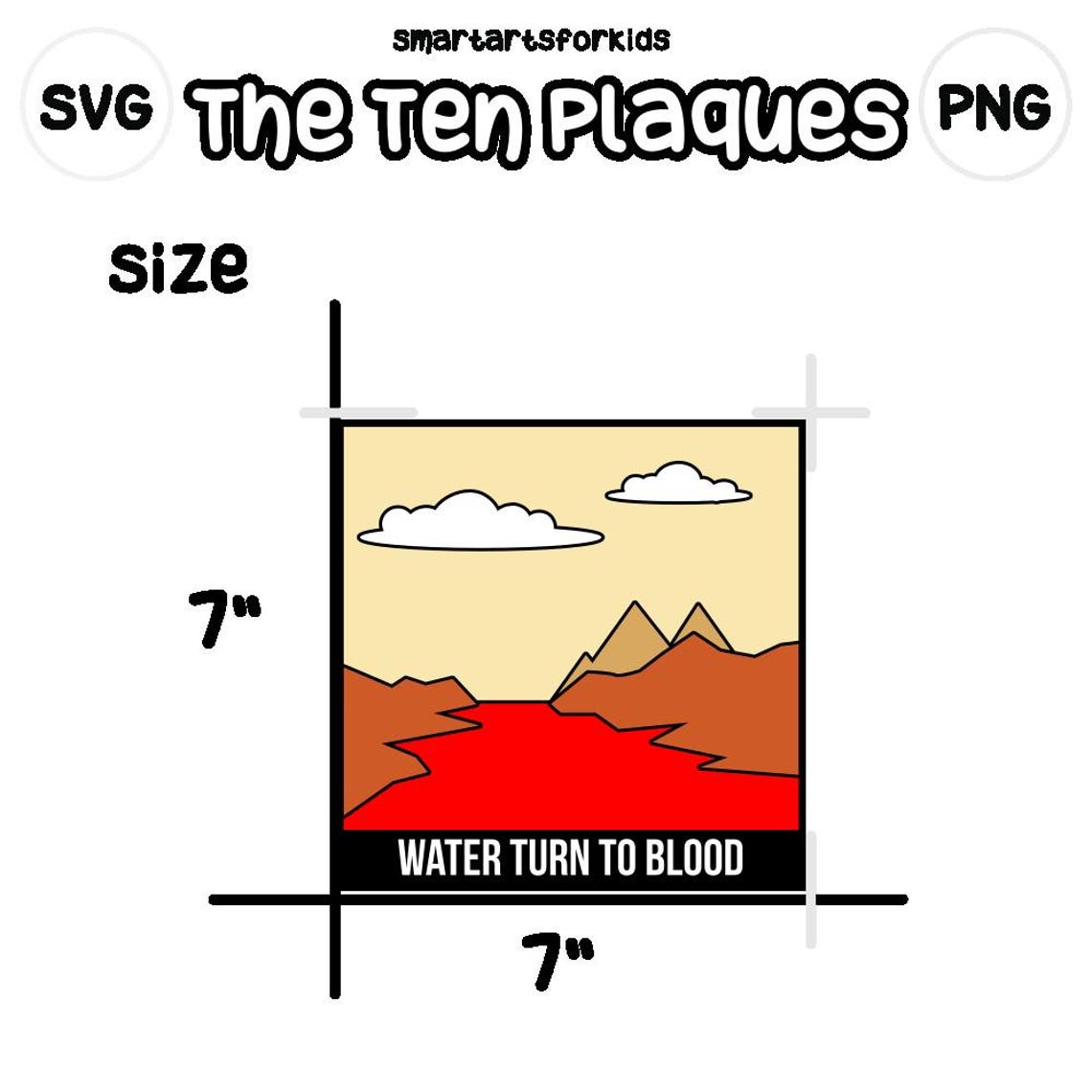 Ten Plagues Clip Art- Bible Based - Bible Characters - VBS - Instant ...
