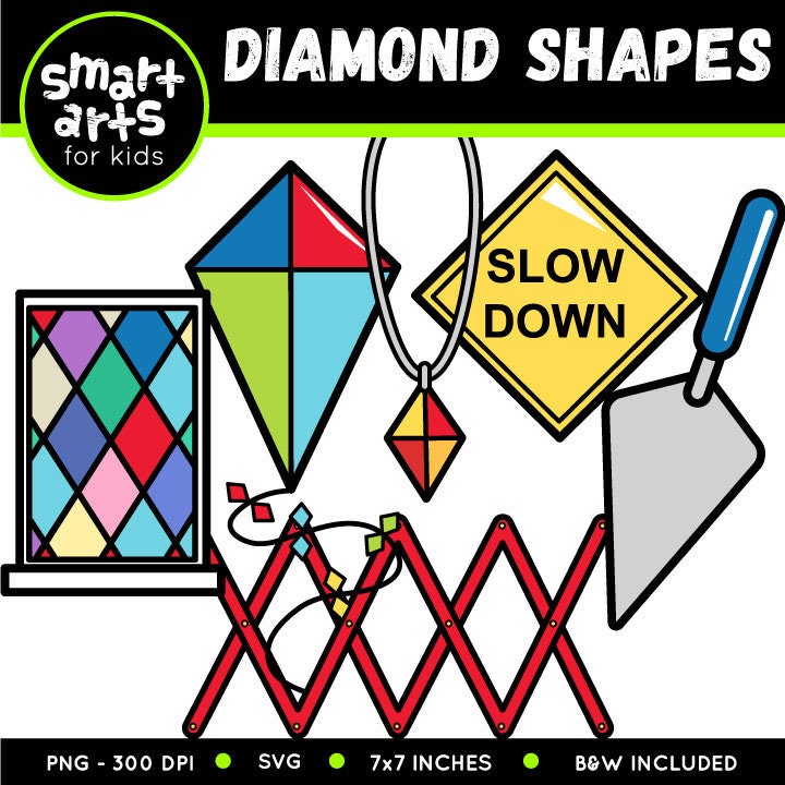 2D Shapes Bundle Clip Art Art for Kids Shapes Clip Art - Etsy
