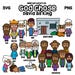 God Chose David as King Clipart - Bible Based - Bible Characters - VBS ...