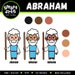 Abraham Clip Art - Bible Based - Bible Characters - Abraham - Bible ...
