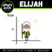 Elijah Clip Art - Bible Based - Bible Characters - Bible Story - VBS ...