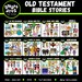 Old Testament Bible Stories Clip Art Bundle Story for Kids Bible Clip ...