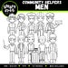 Community Helpers Men Clip Art - Cartoon - Vector - Helpers - Community ...