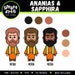 Ananias and Sapphira Clipart Bible Based Bible Characters SVG Cricut ...