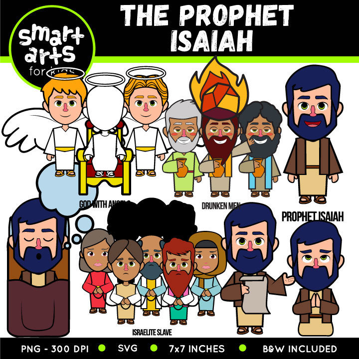 Prophet Isaiah Clipart