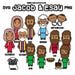 Jacob and Esau Clip Art- Bible Based - Bible Characters - VBS - Instant ...