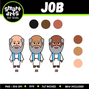 Job Clip Art - Bible Based - Bible Characters - SVG Cricut - Png Clip ...