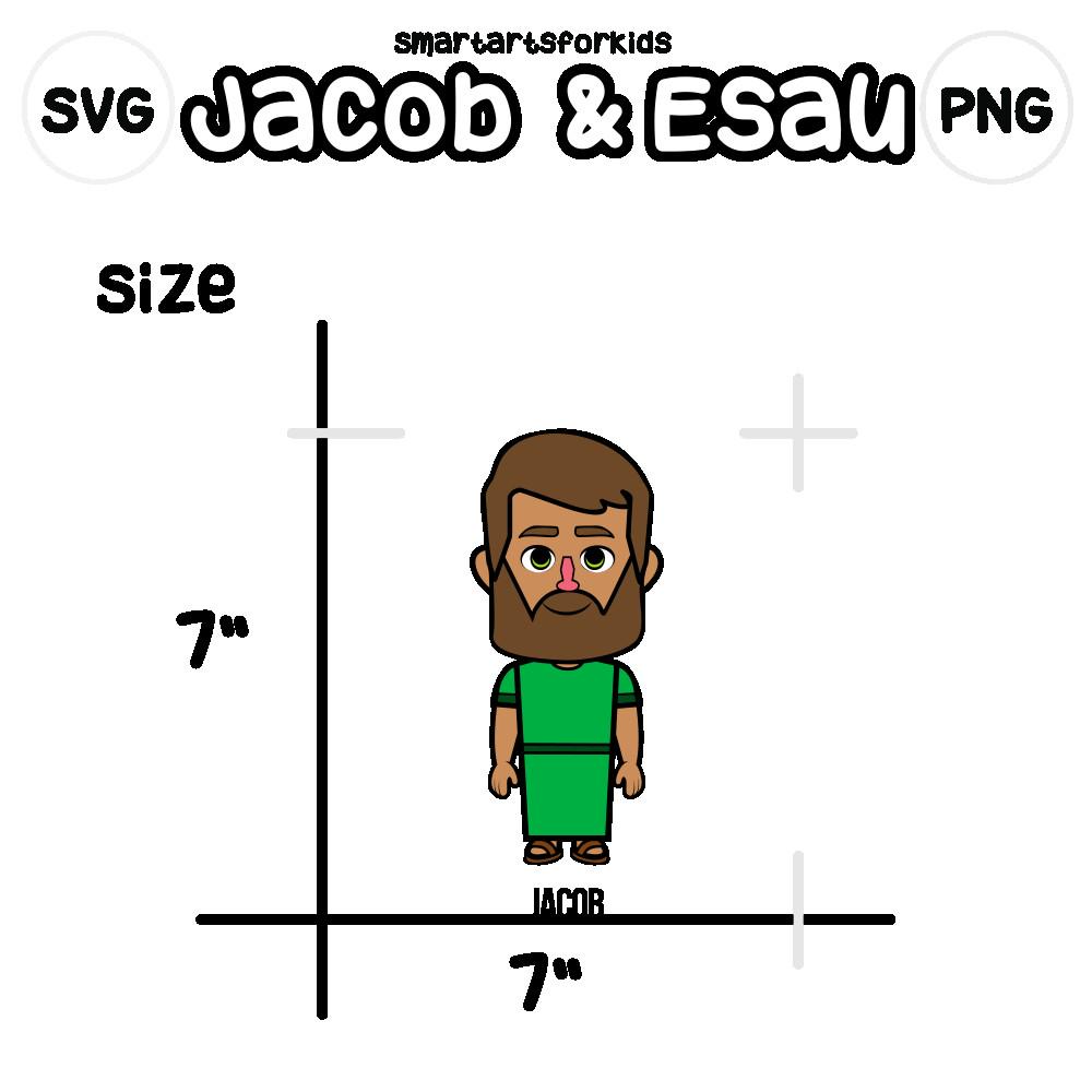 Jacob and Esau Clip Art- Bible Based - Bible Characters - VBS - Instant ...