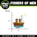 Fishers of Men Clipart - Bible Based - Bible Characters - SVG Cricut ...