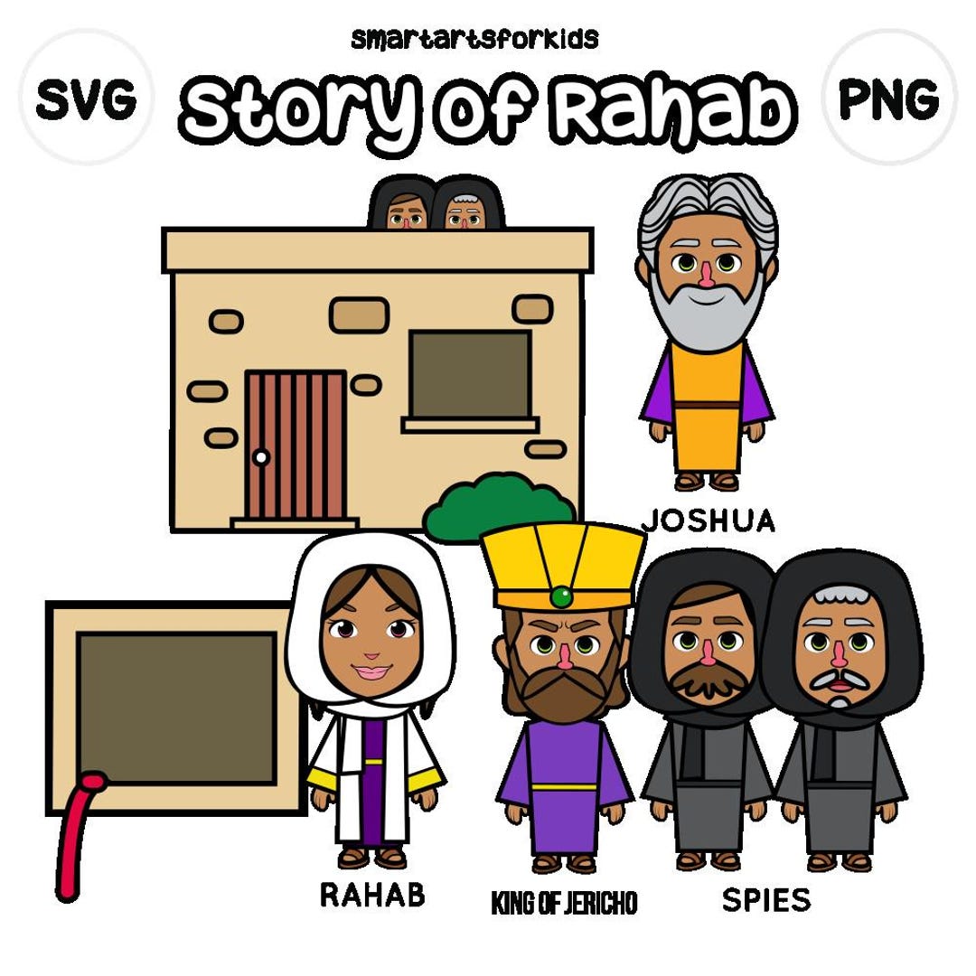 The Story of Rahab Clip Art- Bible Based - Bible Characters - VBS ...