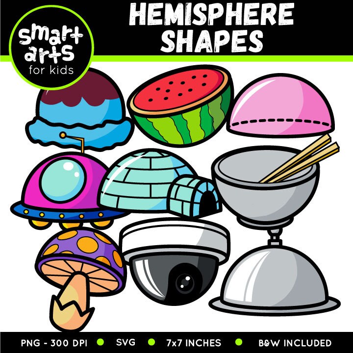 3D Shapes Bundle Clip Art Educational Clips Shapes Clip - Etsy