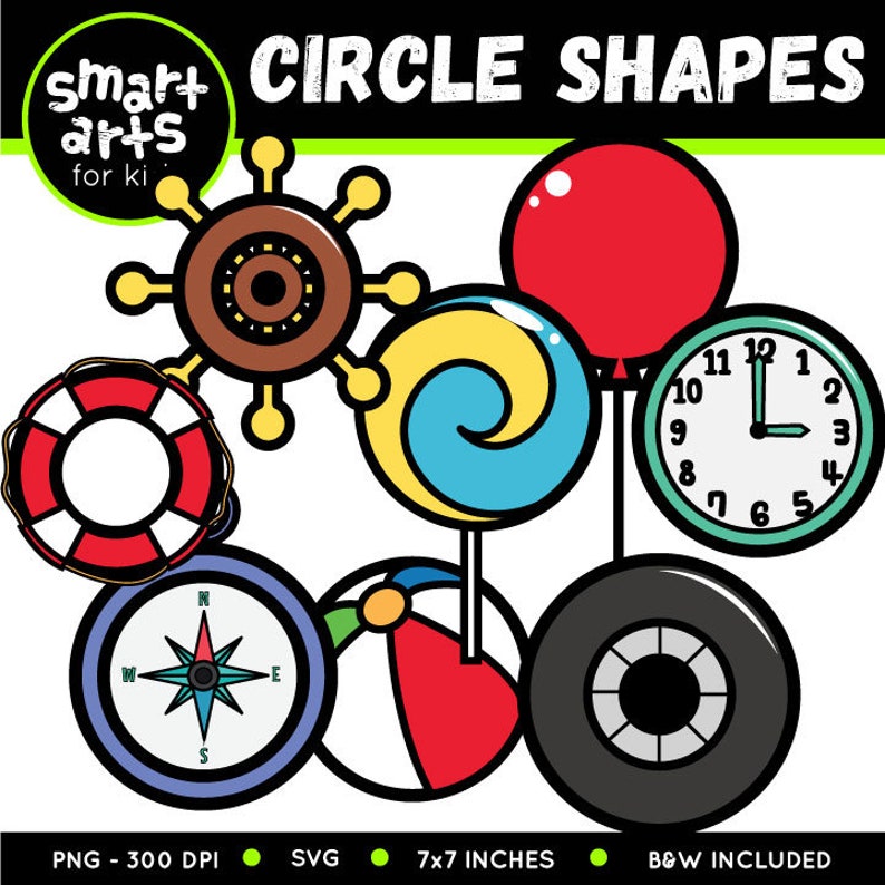 2D Shapes Bundle Clip Art Art for Kids Shapes Clip Art - Etsy