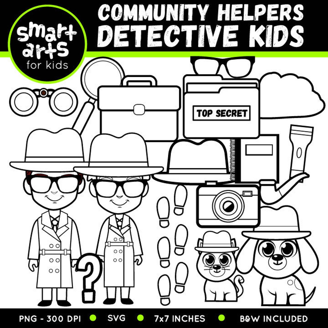 Detective Clip Art - Png - Png Clipart - Graphics Artwork - Detective ...