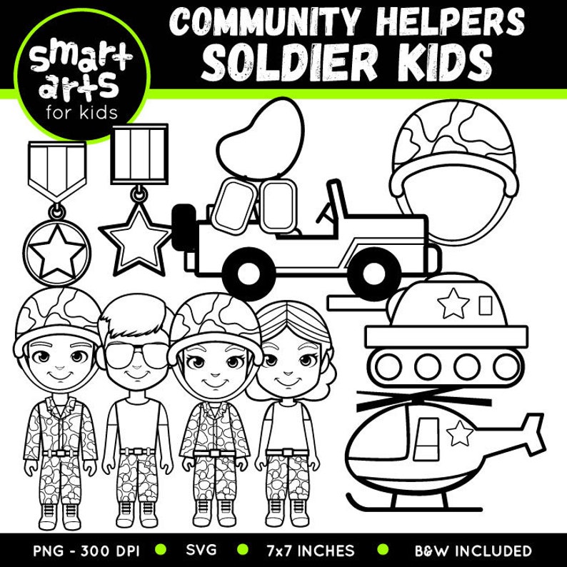 Soldier Clip Art Png Png Clipart Graphics Artwork - Etsy