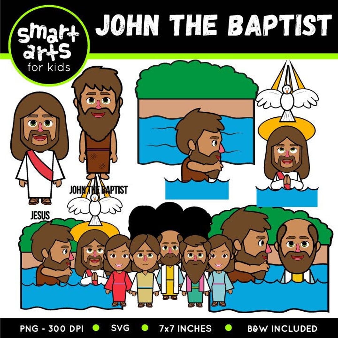 John the Baptist - Bible Based - Bible Characters - SVG Cricut - Png ...