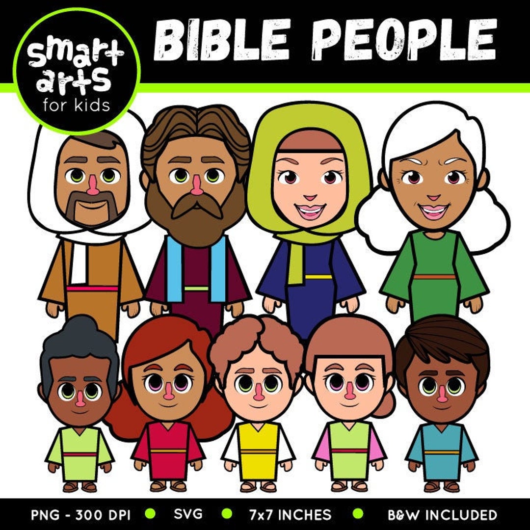 Bible People Clip Art - Bible Based - Bible Characters - Bible Story ...