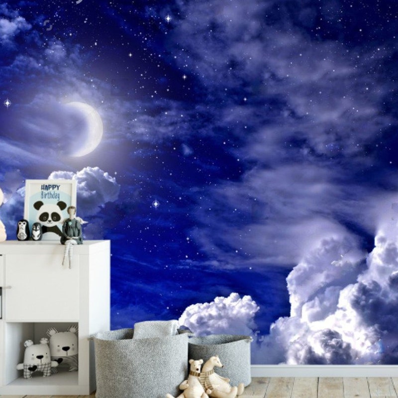 3d Moon Wall Stickers - Etsy
