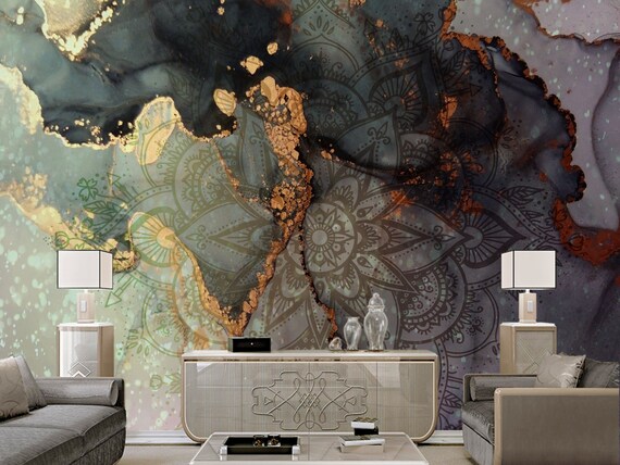 Behang Hd Abstract Zwart
