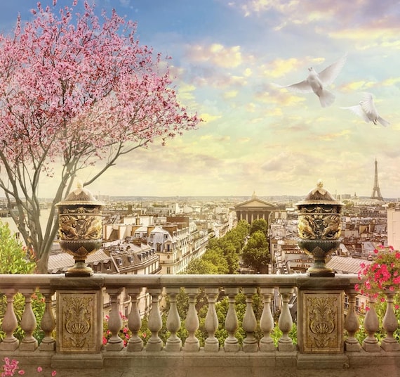 Springtime In Paris Wallpaper