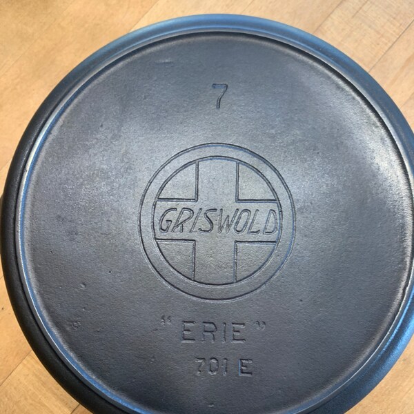 Griswold Slant Logo Cast Iron Erie - Etsy