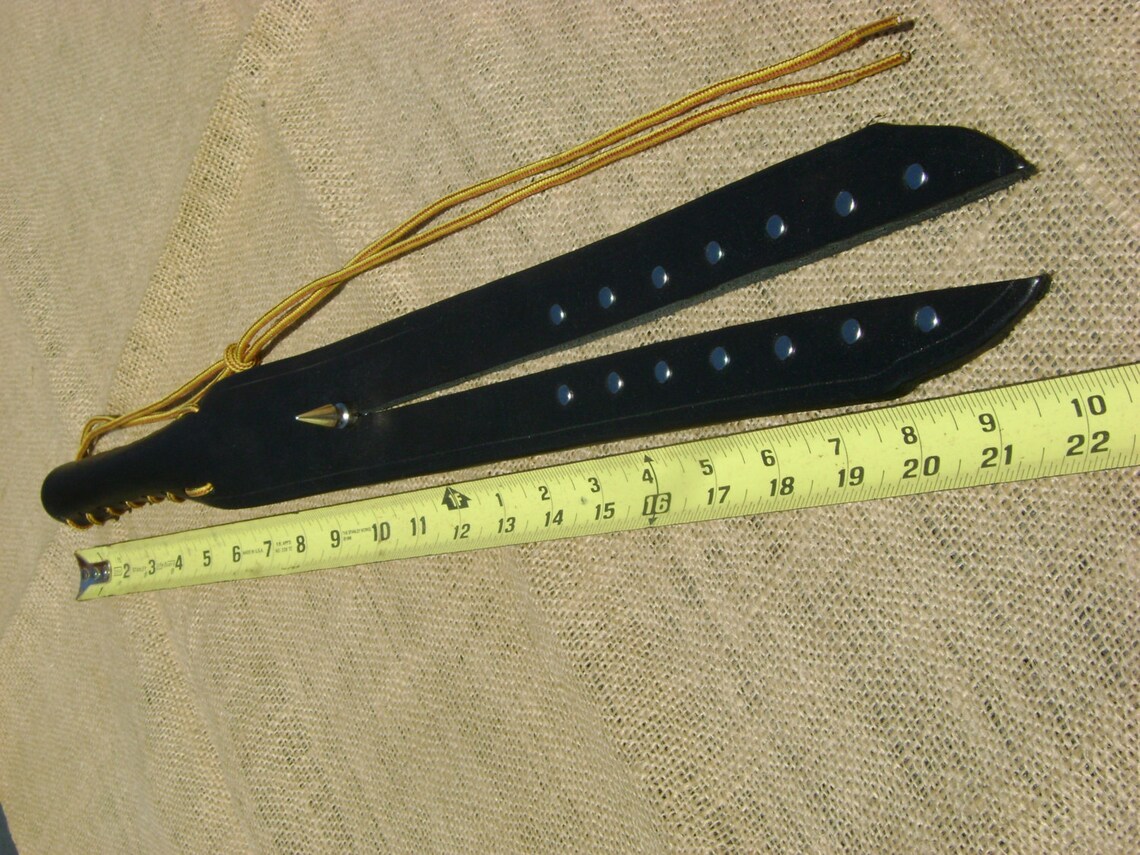 Hand-made Split Leather Tawse | Etsy