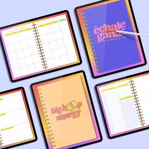Spanglish Digital Planner Bundle: Bilingual Latina Planners (PDF) - Etsy