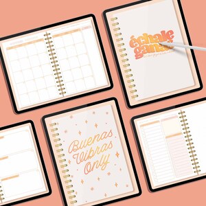 Spanglish Digital Planner Bundle: Bilingual Latina Planners (PDF) - Etsy