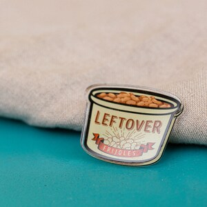 Leftover Frijoles Acrylic Pin Funny Mexican Mom Abuelita Cute Lapel ...