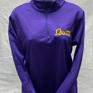 Omega Psi Phi Shield Wicking Pullover Female (quette) - Etsy