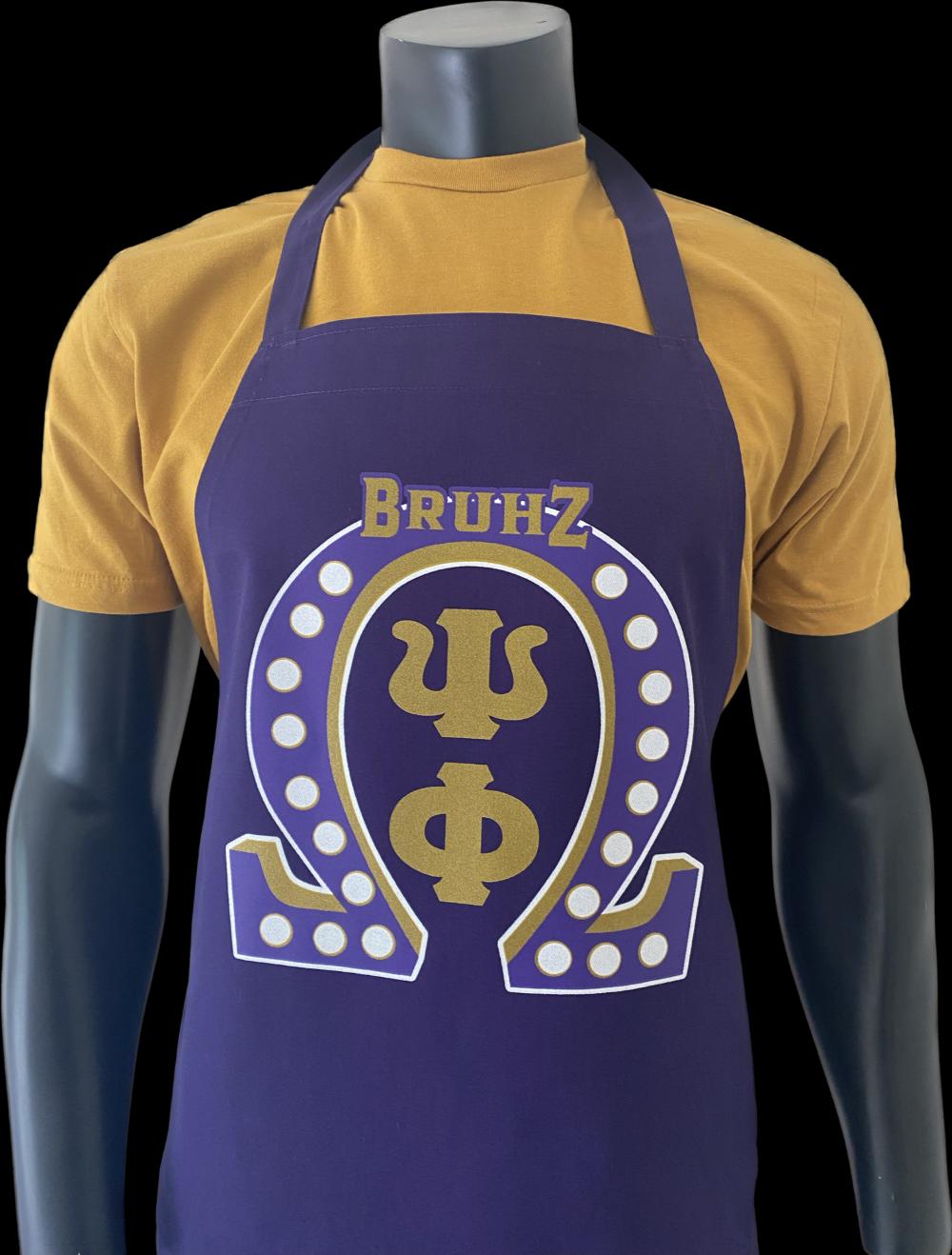 Omega Psi Phi DA BRUHZ Grilling Apron - Etsy