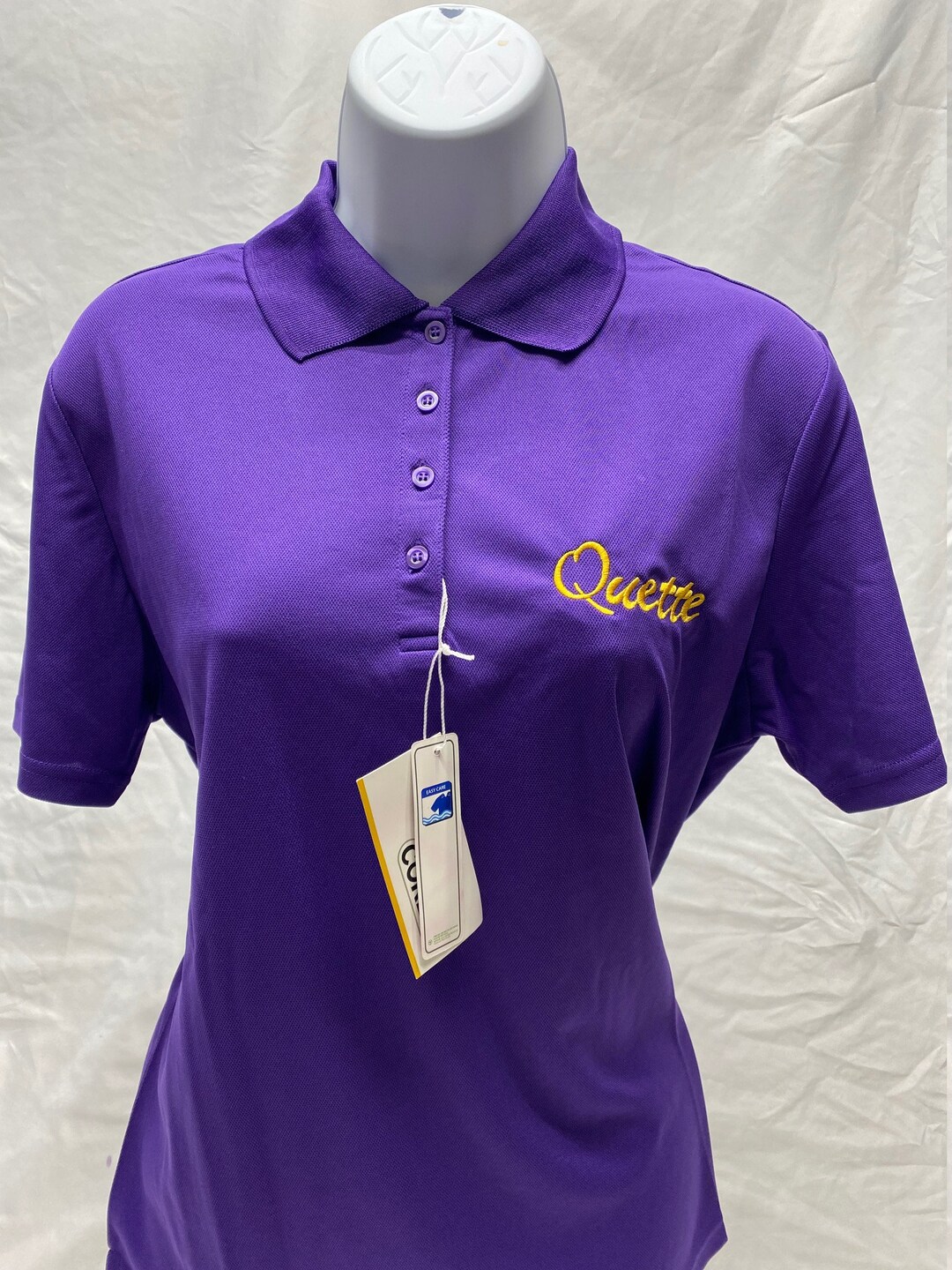 Omega Psi Phi QUETTE Direct Embroidered Extreme Core Polo Female Cut - Etsy