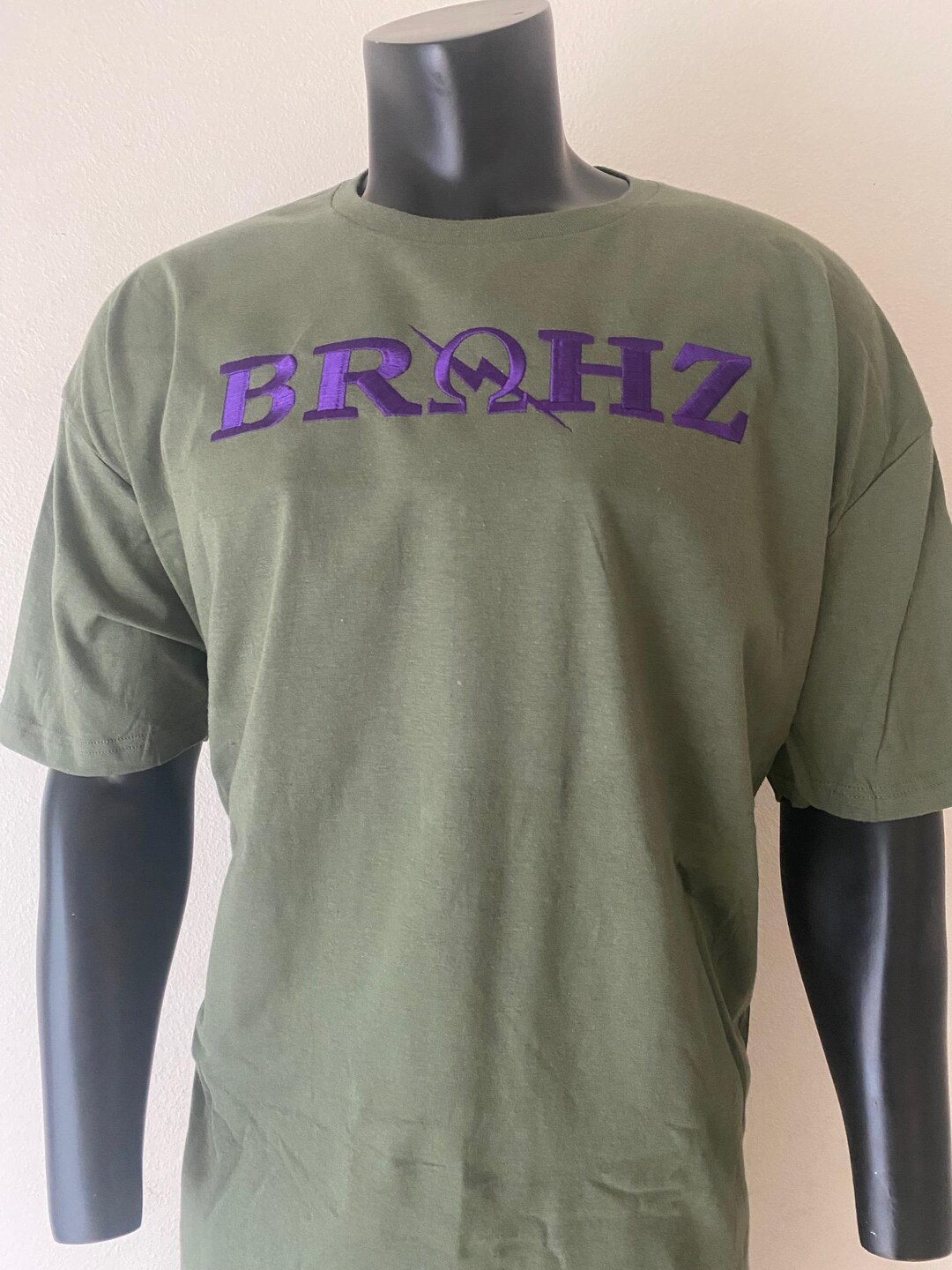Omega Psi Phi Bruhz T Shirt Or Hoodie Military Green Etsy