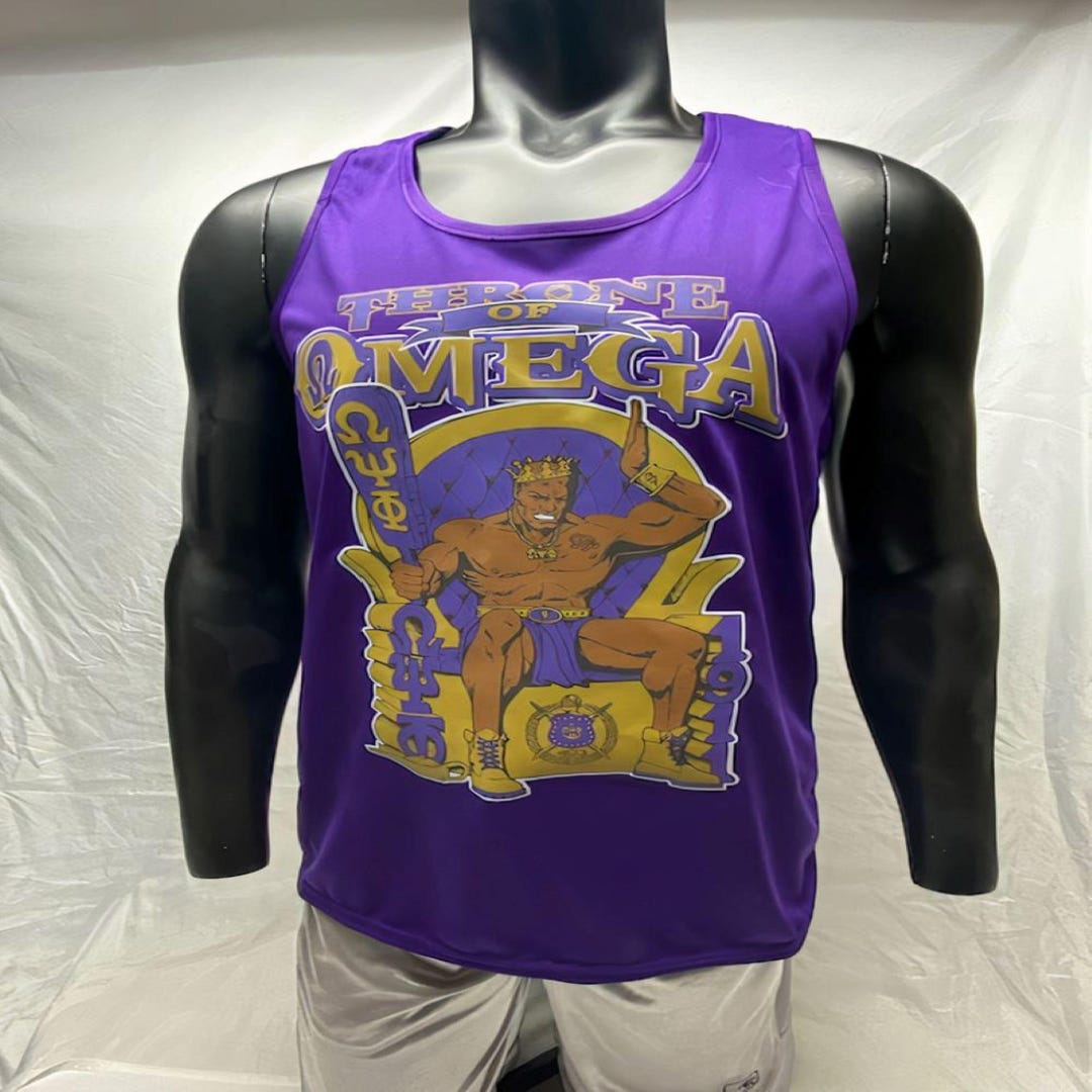 Omega Psi Phi Throne Tank - Etsy