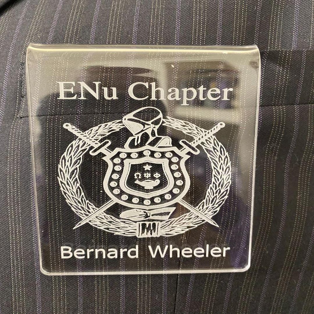 Omega Psi Phi State/district/conclave BADGE Personalized - Etsy