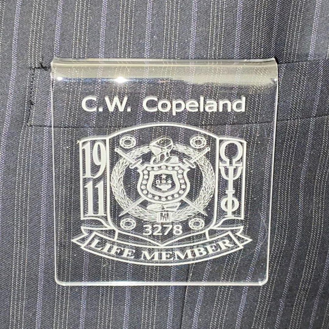 Omega Psi Phi Life Member BADGE Personalized - Etsy