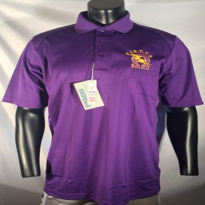 Omega Psi Phi 3 EXTREME Performance Polos - Etsy