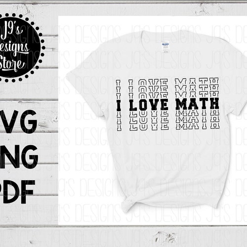 Math Svg - Etsy