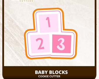 Baby Block Cookie Cutter - Etsy