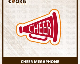 Cheer Megaphone Cookie Cutter - Etsy