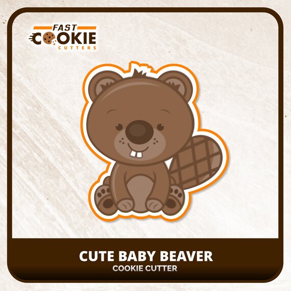 Cute Baby Beaver Cookie Cutter | Etsy