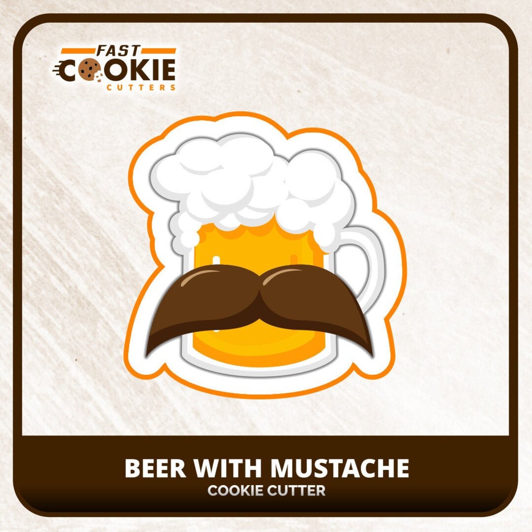 Beer With Mustache - Etsy