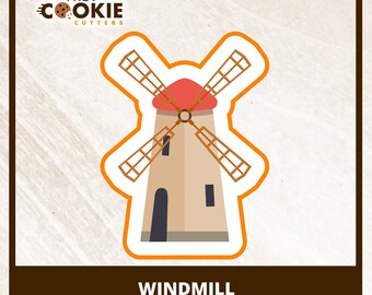 Windmill Cookie Cutter - Etsy