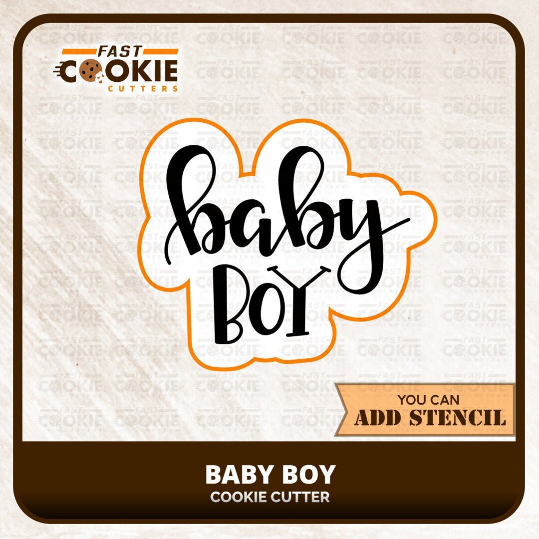 Baby Boy Cookie Cutter - Etsy