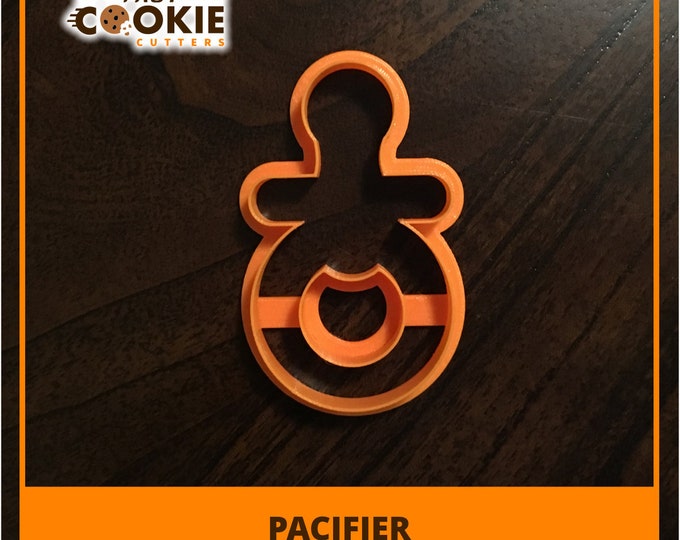 Pacifier Clip Cookie Cutter - Etsy